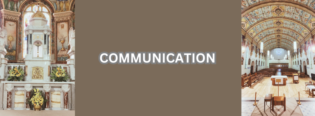 Communication - St Mary's Catholic Parish, Bairnsdale / Omeo