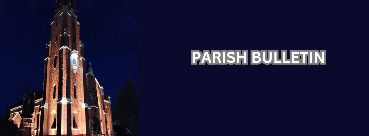 Parish Bulletin - St Mary's Catholic Parish, Bairnsdale / Omeo